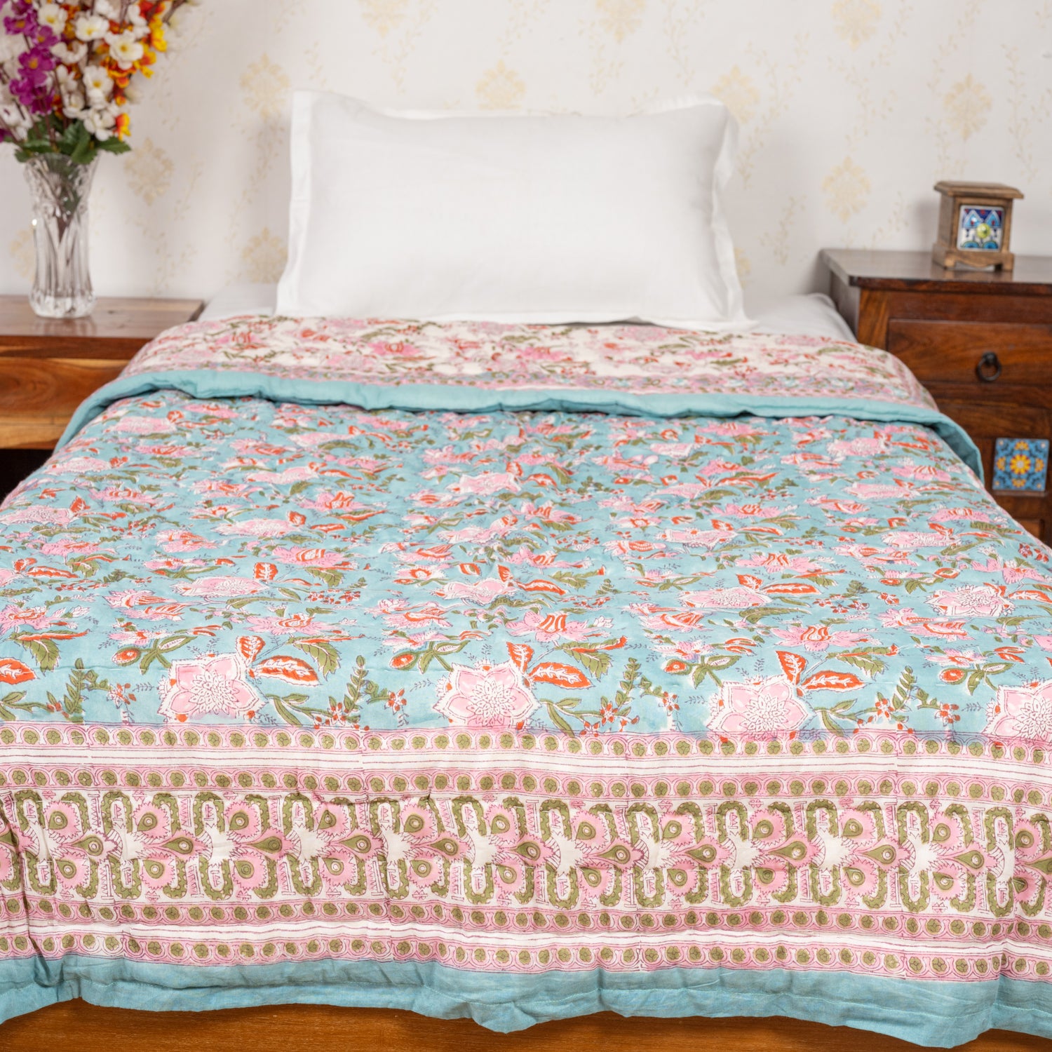Buy Jaipuri Razai- Double Bed Blankets, Single Bed and Quilts